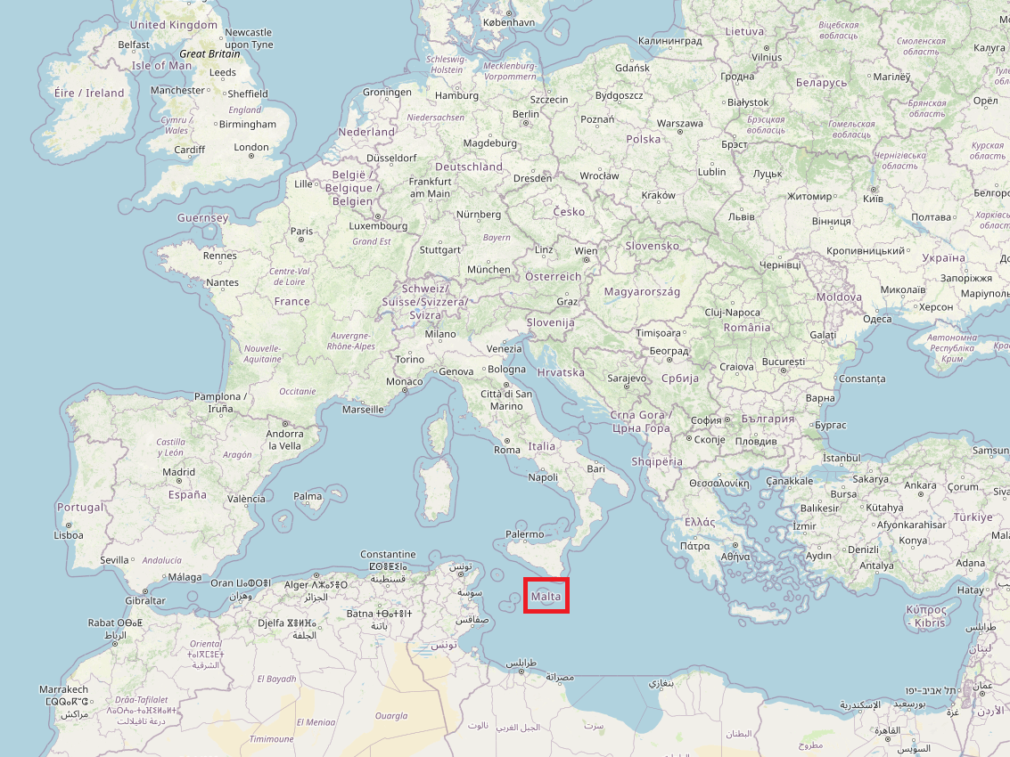 Where is Malta?
