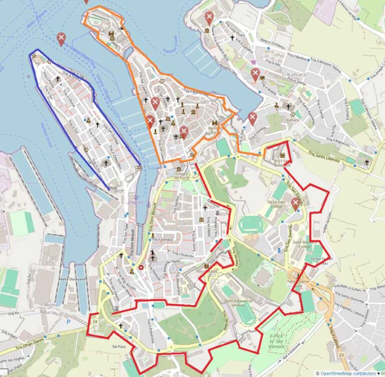 A guide to the Three Cities in Malta: Vittoriosa, Senglea and Cospicua